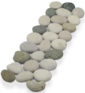 Pebble #43 Earth Blend – Brass City Tile Designs